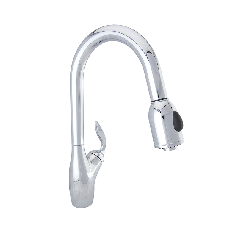Gerber 40-571 Daylene One Handle Pull-Down Kitchen Faucet Chrome